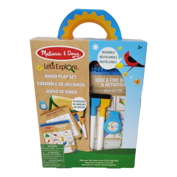 Melissa & Doug | Toys | Melissa And Doug Lets Explore Bingo Play Set ...